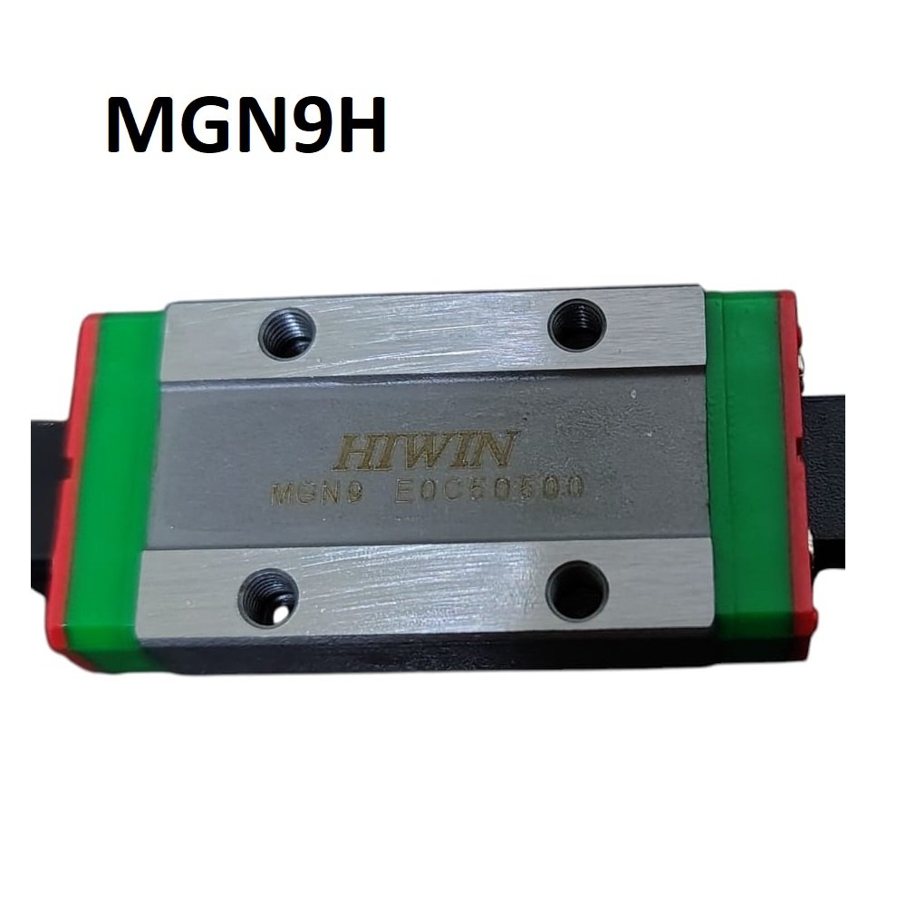 Bloque de carro de guía lineal MGN9H HIWIN - IN CNC