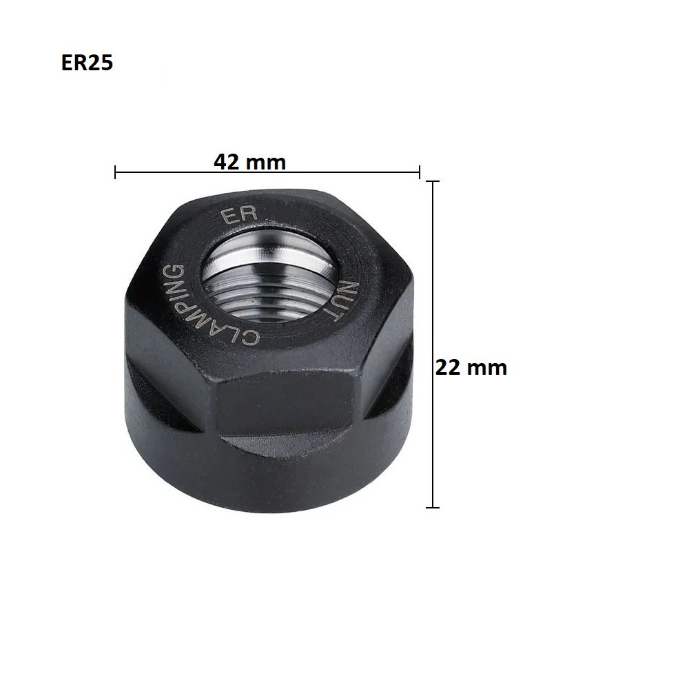 Tuerca ER25UM M32X 1,5P - IN CNC